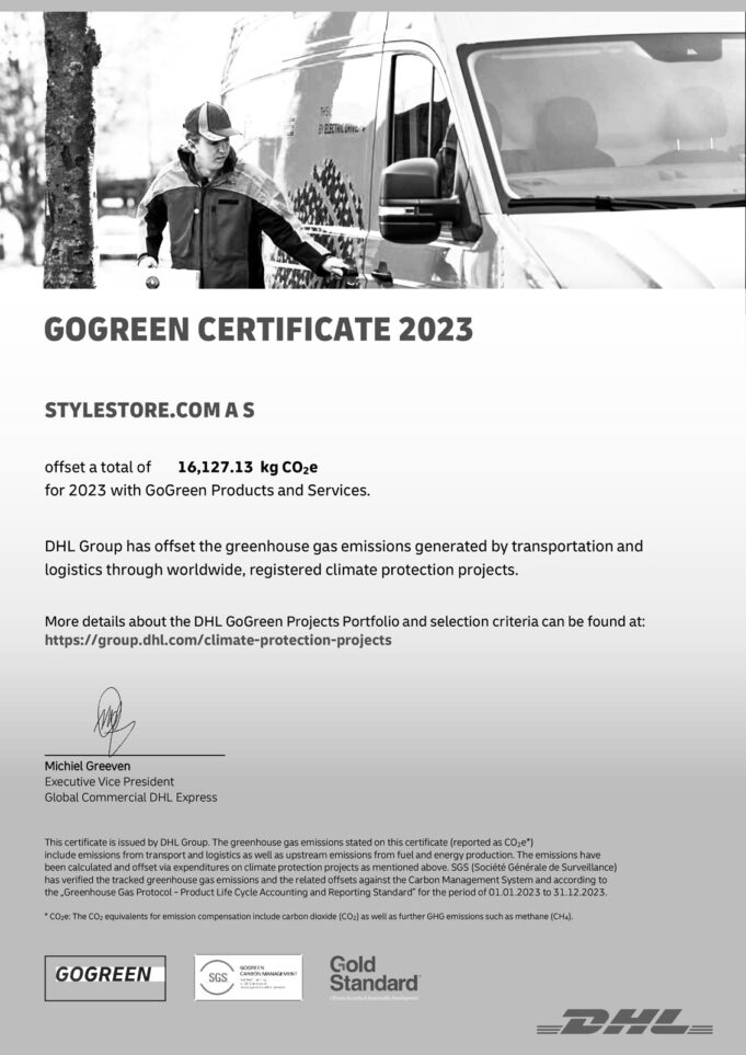 THE GREEN EDITION » Stylestore.com